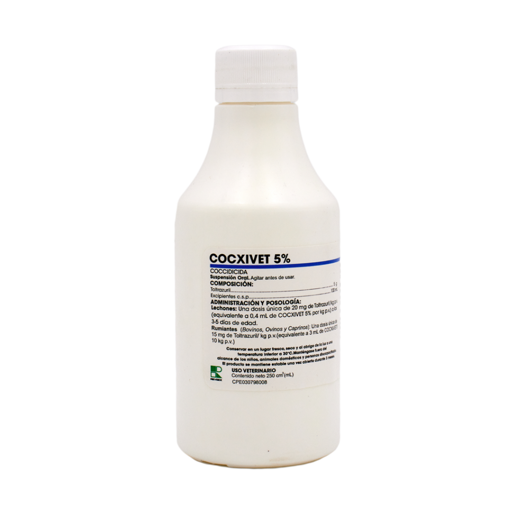 Cocxivet 5% 250cM3 - Laboratorios Reveex