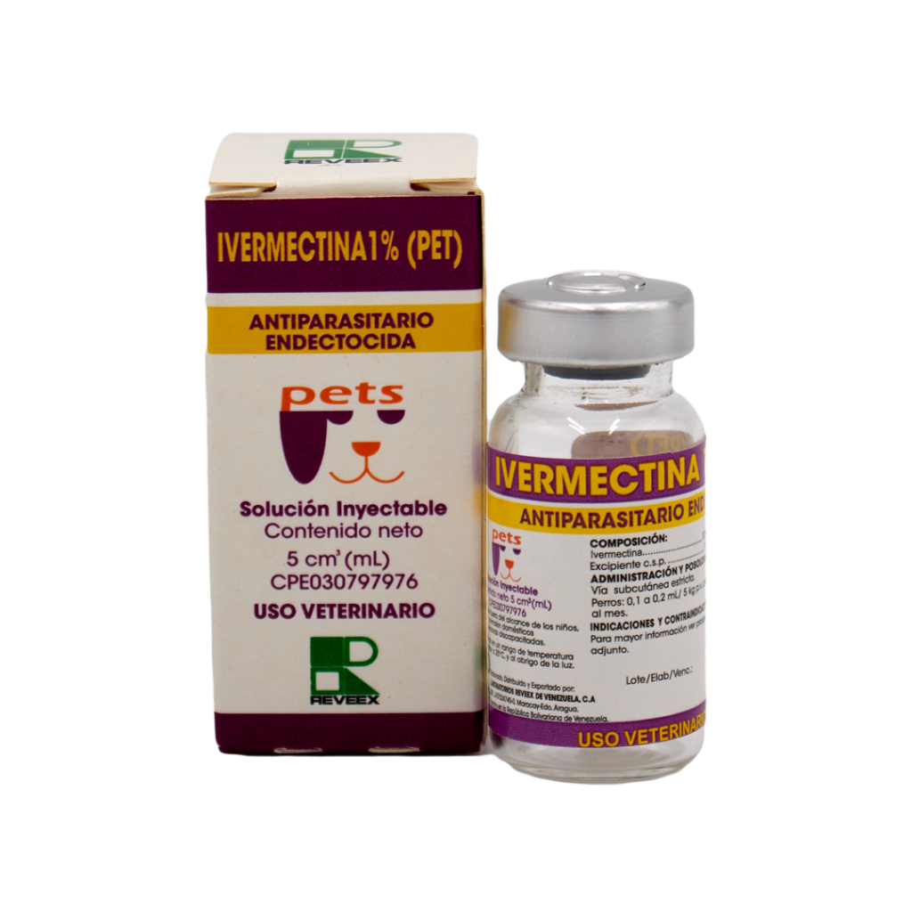 Ivermectina 1 Pet 5ml Laboratorios Reveex